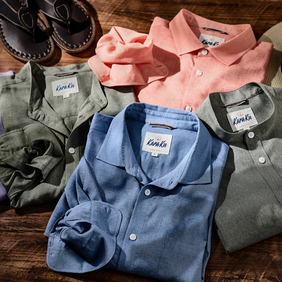 Karaku | Premium Men's Shirts & Apparel | Cotton, Linen, Silk & Natural ...