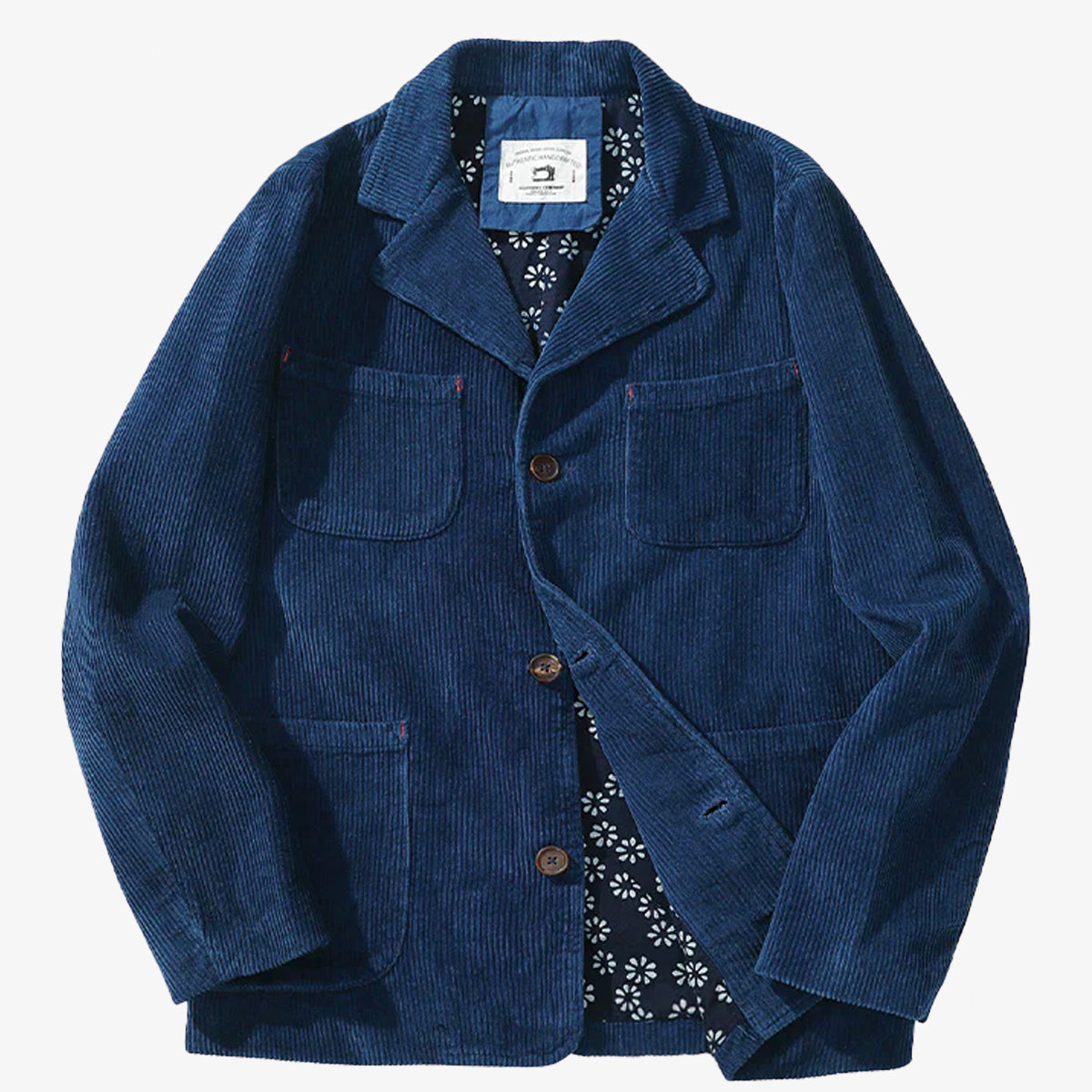 Vintage Corduroy Indigo-Dyed Work Jacket – Karaku