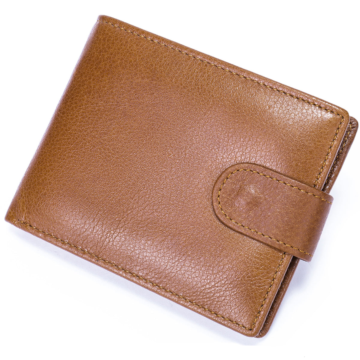Vintage Bifold Button Cowhide Wallet – Karaku